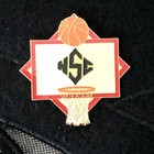 VTG NSC Youth Basketball Lapel Hat Backpack Pin Tie Tack Retro Sports ...