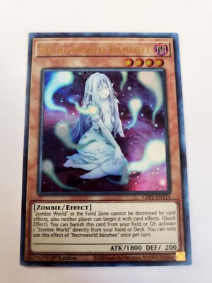Yugioh! Necroworld Banshee - GFP2-EN114 - Ultra Rare - 1st Edition Near ...