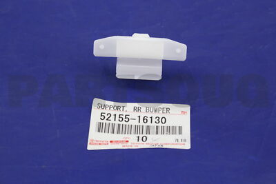5215516130 Genuine Toyota SUPPORT, REAR BUMPER SIDE, RH/LH 52155-16130 ...