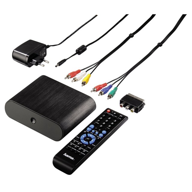 Hama Media-player HDMI LAN Internetradio SATA USB Media-server Netzwerk ...