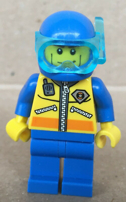 LEGO ®-Minifigur Coast Guard City - Diver 1 aus Set 7724 - cty0068 ...