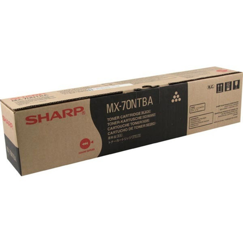 Genuine Sharp MX-70NTBA Black Toner Cartridge 711181968903| eBay