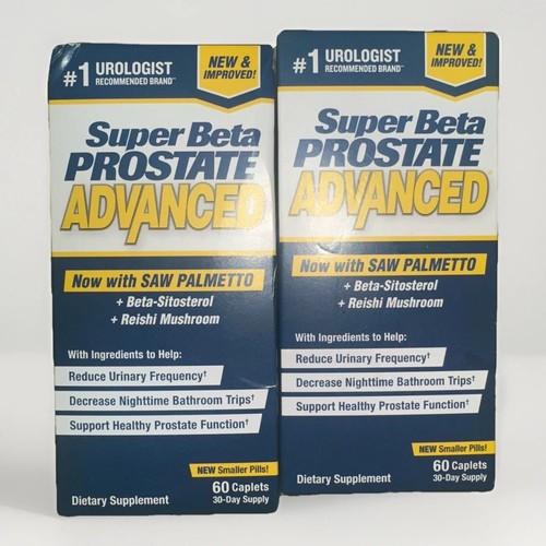 NEW Vitality Super Beta Prostate Advanced 120 Caplets Exp 12/26+ 695111001888| eBay