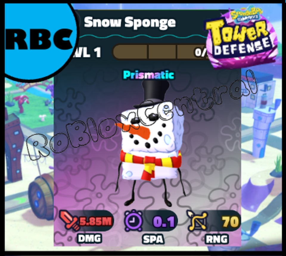 CHEAP SPONGEBOB TOWER DEFENSE - SBTD - CHOOSE YOUR ITEM | eBay