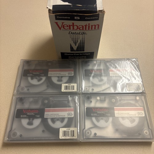 VERBATIM DC-6525 QIC 525MB DATA CART. (Equivalent to 3M / Imation) NEW ...
