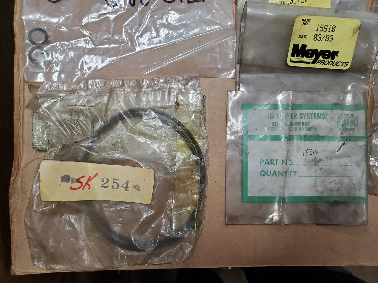 NOS OEM Meyer & AM Seal Kits Lot 15431 15432 15433 15254 15610 15707 ...