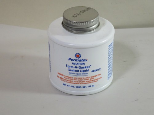 Permatex® 80019 Aviation Form-A-Gasket® No. 3 Sealant Liquid, 4oz Case ...