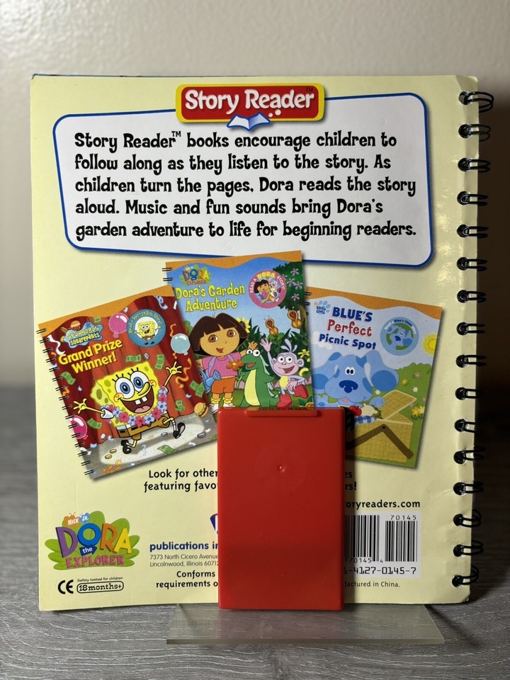 STORY READER NICKELODEON BOOK: DORA'S GARDEN ADVENTURE BOOK AND ...