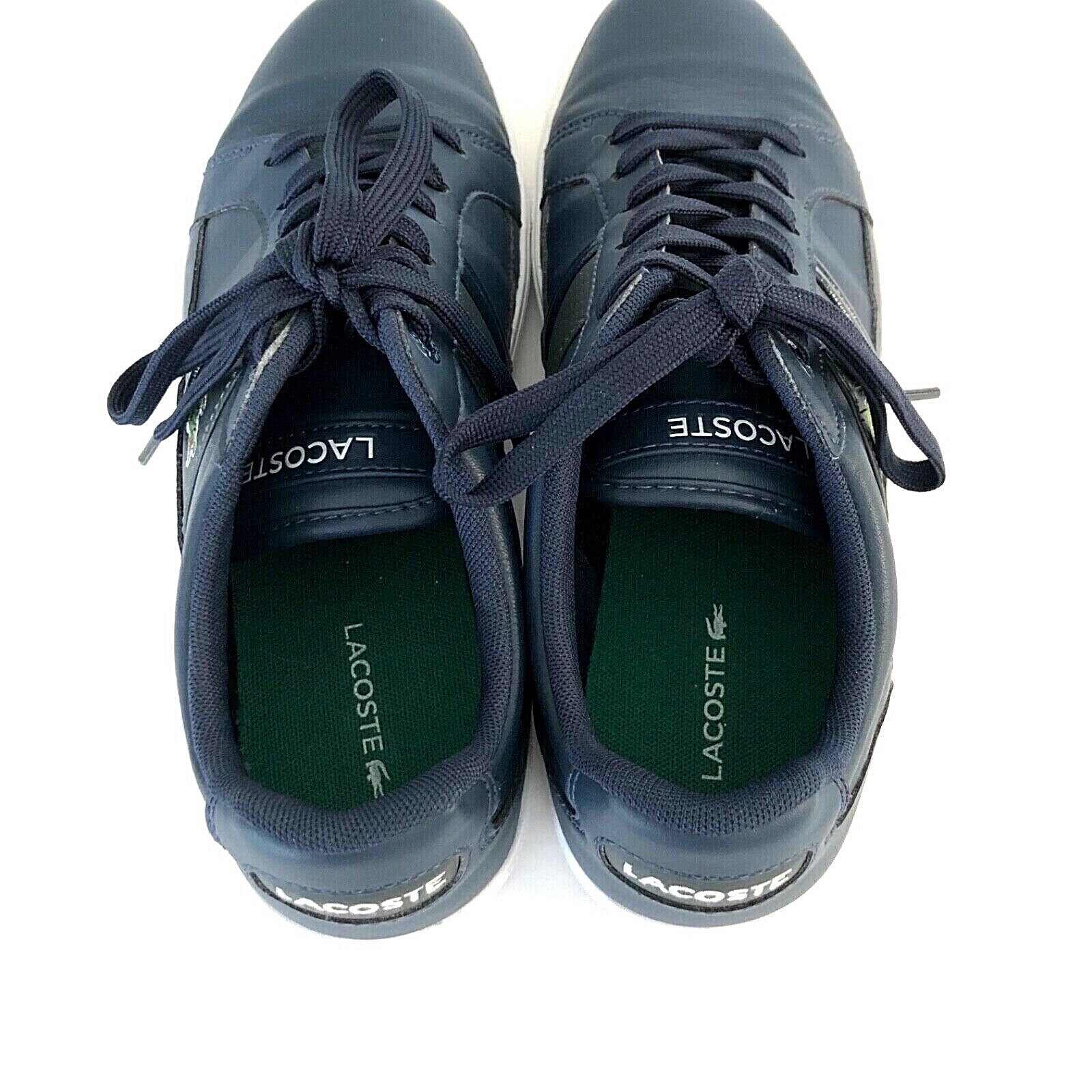 Lacoste Men's Europa LCR Synthetic Leather Shoes 7-32… - Gem