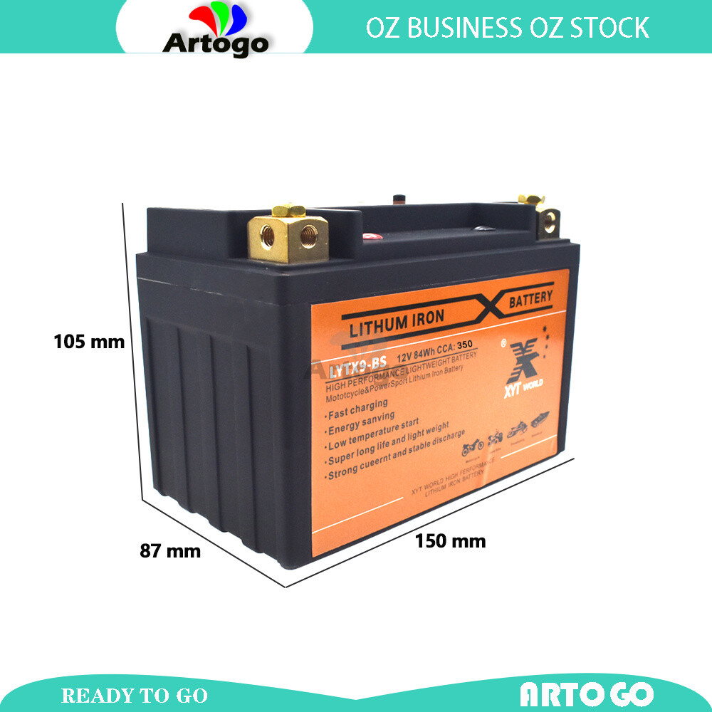 Lithium BATTERY LYTX9-BS Fit Kawasaki 636cc ZX636-B C Ninja ZX-6R ABS 2003-2022 | eBay