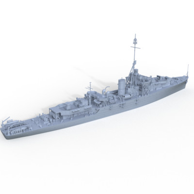 SSMODEL SSC72630-A 1/72 Military Model Kit HMS River Class Spey K246 ...