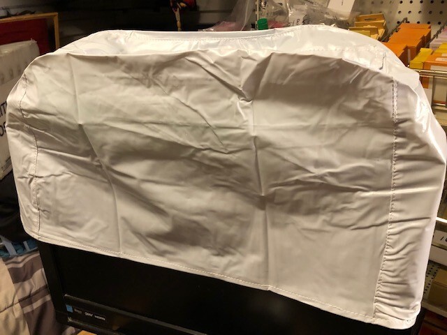 Brand New Heavy-Duty SEWING MACHINE VINYL DUST COVER | eBay