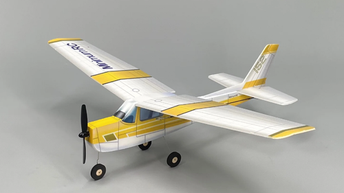 Cessna 152 Yellow 360mm Micro Indoor Rc Airplane Kit With Motor and ...