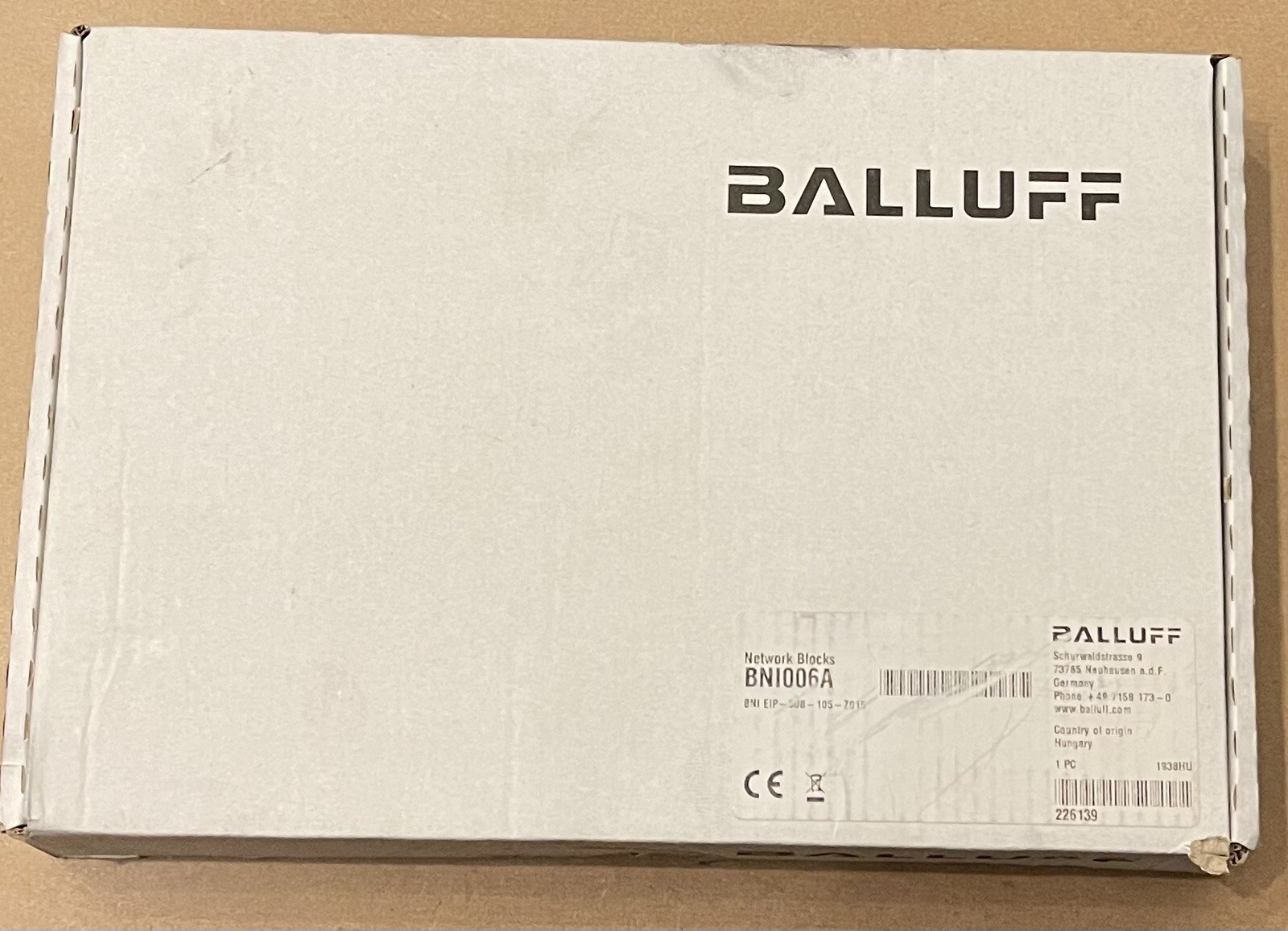 Balluff BNI006A Network Ethernet Splitter for sale online | eBay