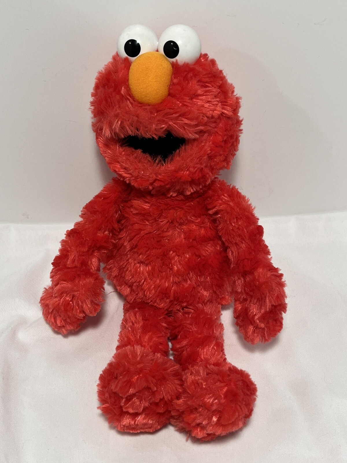 Vintage Gund Sesame Street Plush Elmo Stuffed Animal Toy Red 2002 13 ...