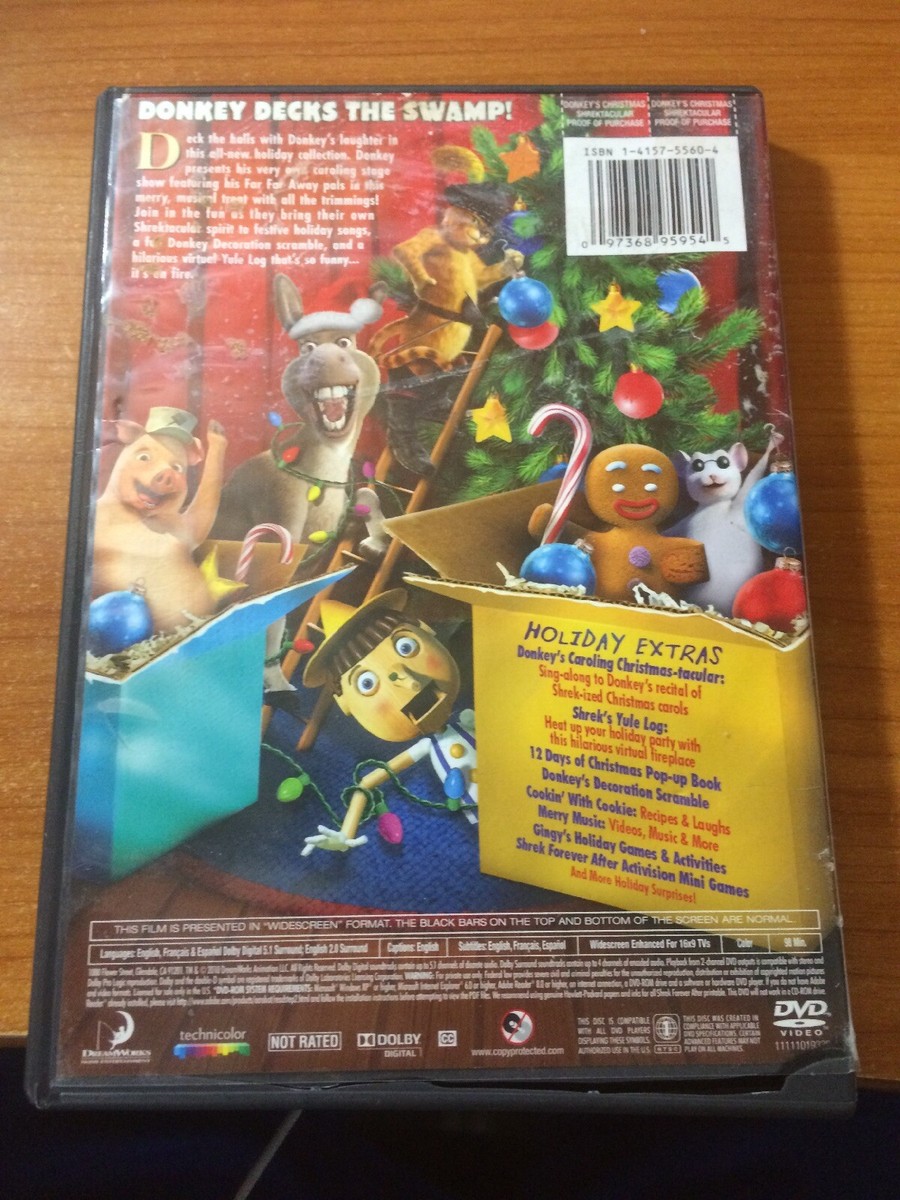 Asail Dvd Shrektacular Nollag