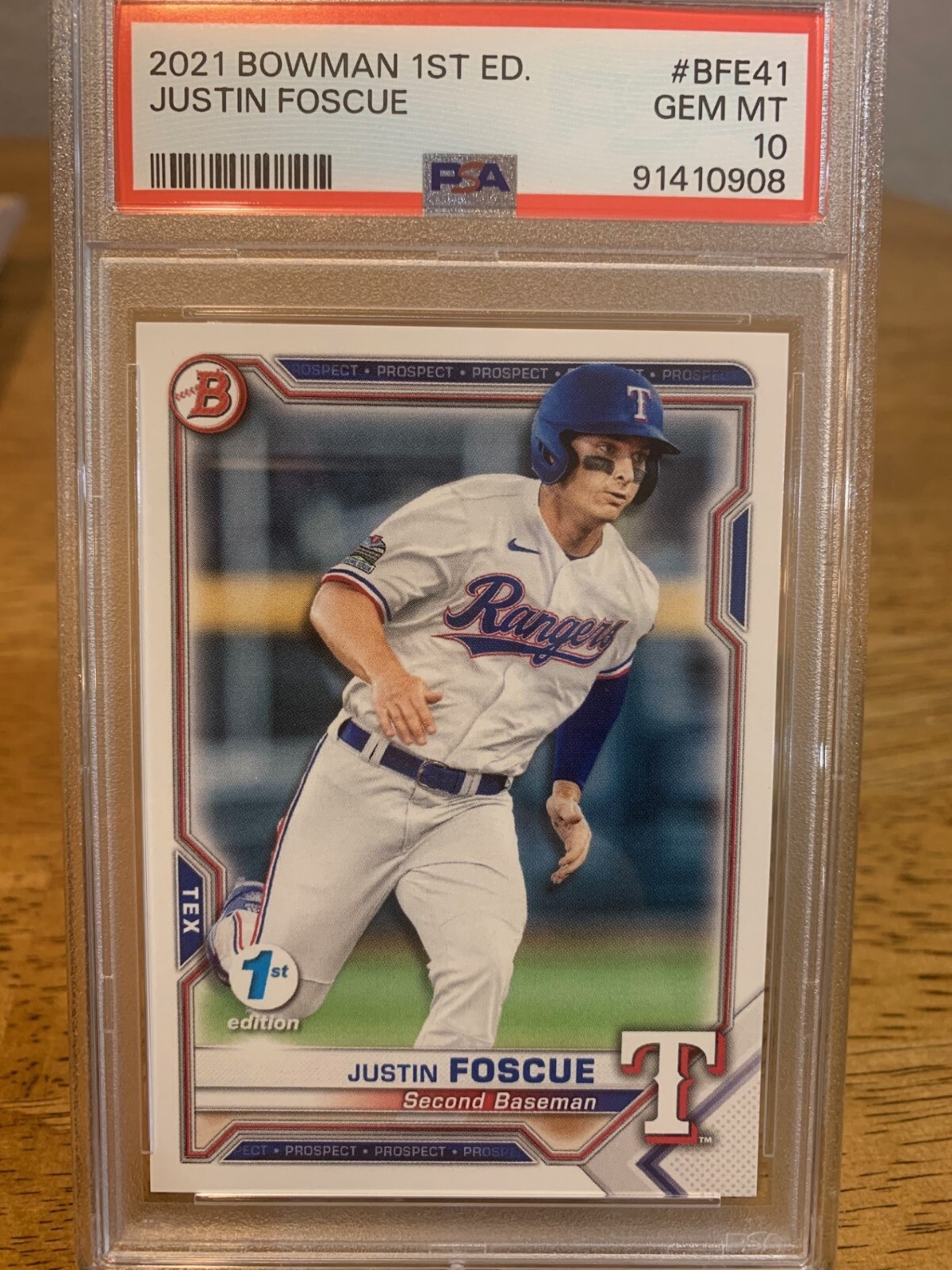 2021 Bowman 1st Edition - Justin Foscue #BFE-41 (RC) for sale online | eBay