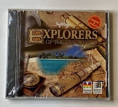 NEW Softkey Explorers of The New World PC CD-ROM Windows/Mac - SEALED ...