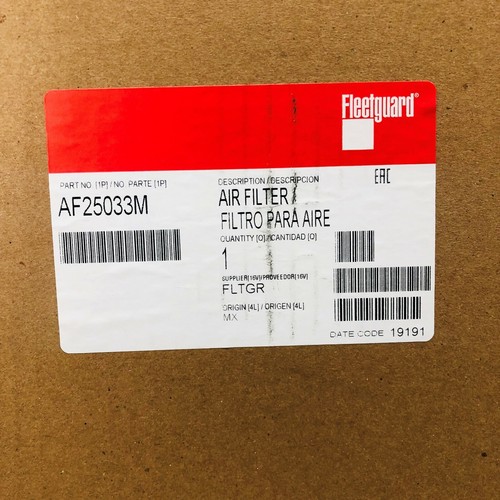 FLEETGUARD AF25033M AIR FILTER / P533235, CA7466, LAF1953, RS3530 ...