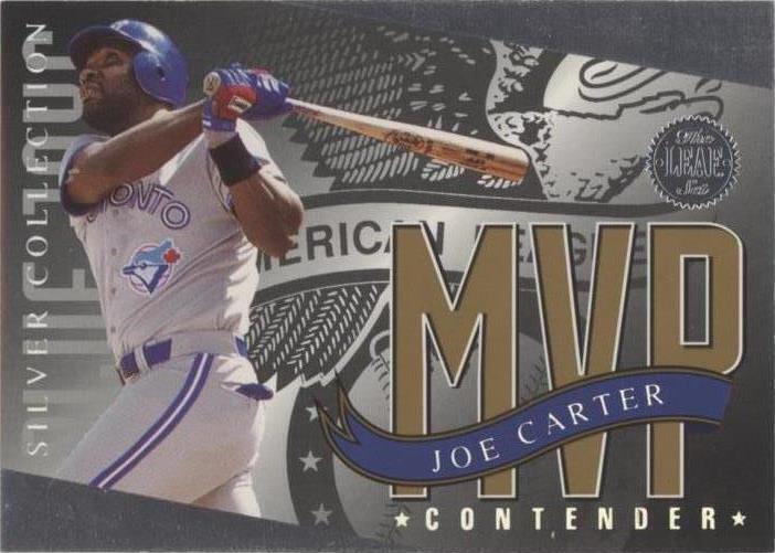 1994 Leaf - Mvp Contender Joe Carter Silver Collection /10000 for sale ...
