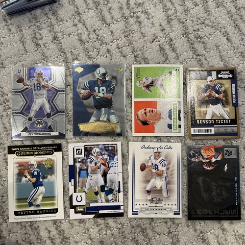 Peyton Manning LOT (8) Different Indianapolis Colts Football Cards | eBay