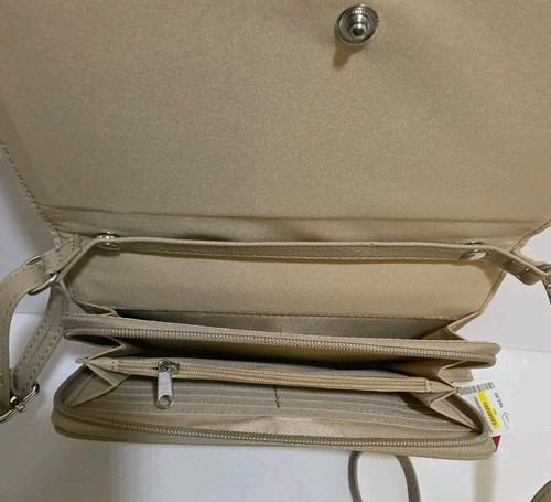 Mundi Safe Keeper RFID Protection Crossbody Flap Organizer Wallet Purse ...