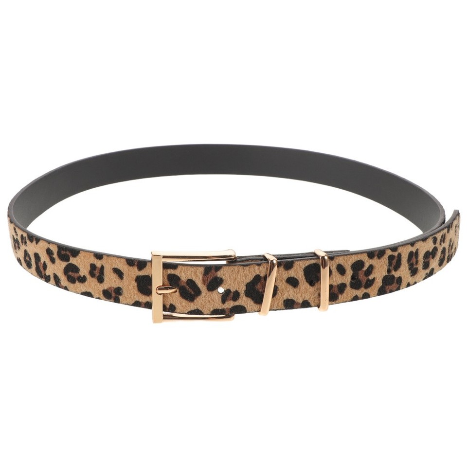 Animal Print Belt For Women - Fashion Furry Wide Leopard Belt For Women ...