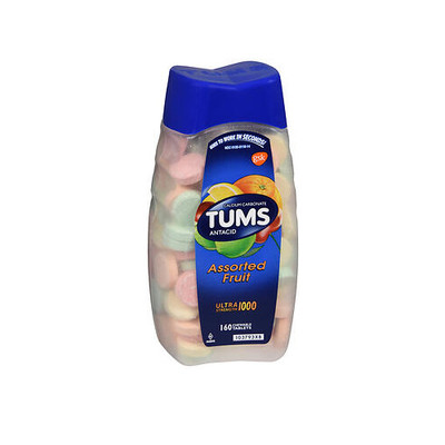 TUMS Ultra Force 1000 à Croquer Assorti Fruit 160 Tablettes Par L ...