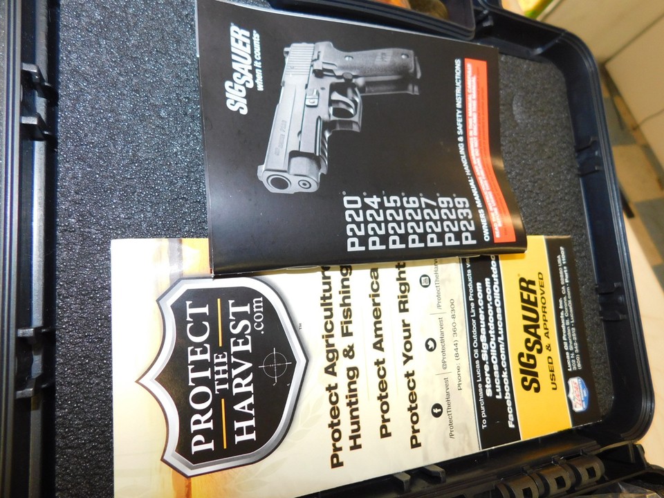 Factory SIG SAUER P224 P-224 - Hard Plastic Box Case | eBay