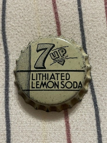 7-UP---Lithiated Lemon Soda---1930's--SODA BOTTLE CAPS !!! | eBay
