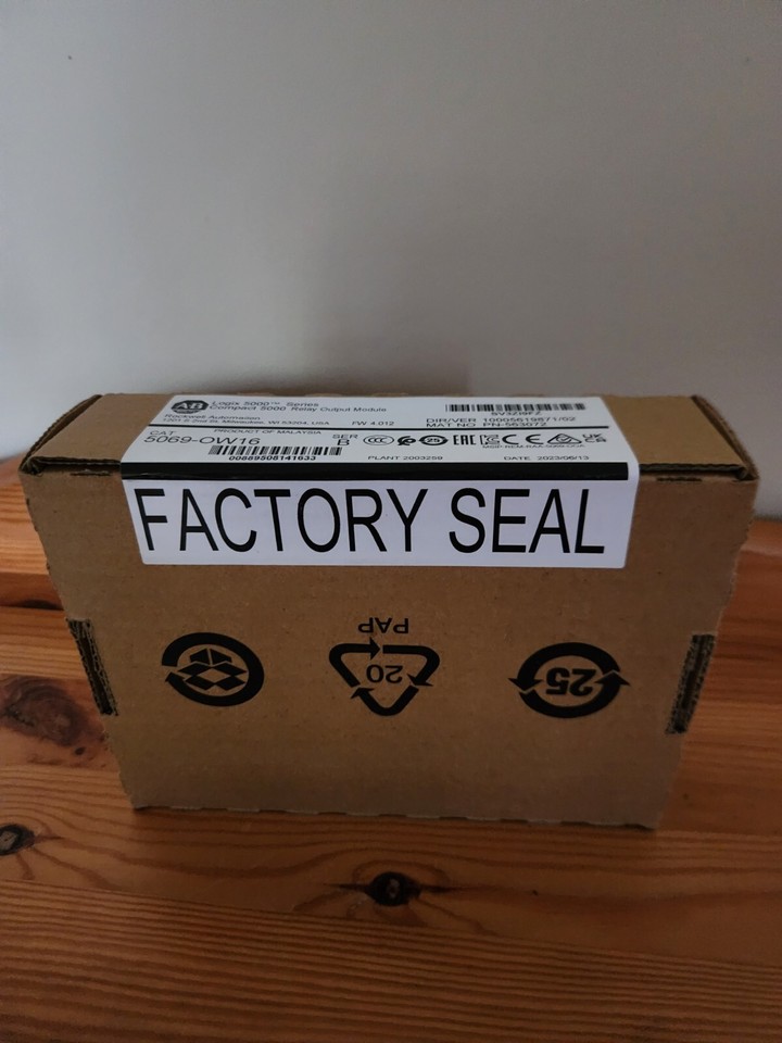New Sealed AB 5069-OW16 Compact 5000 Relay Output Module PLC US Free ...