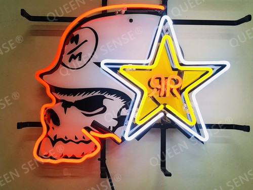 Rockstar Energy Drink Star 20"x16" Neon Lamp Light Sign With HD Vivid ...