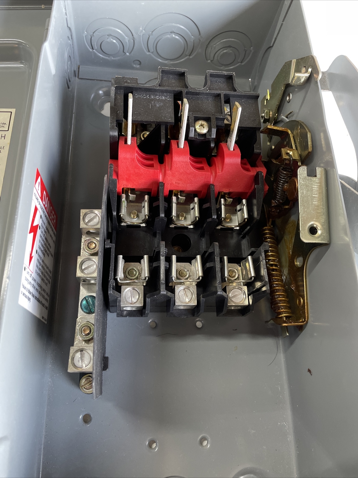 1- Square D H321N Heavy Duty Safety Switch Fusible 30 Amp 240Vac Type 1 ...