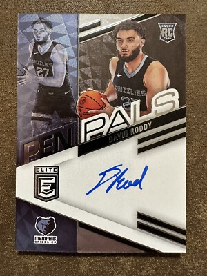David Roddy 2022-23 Panini Donruss Elite Pen Pals Autograph #PP-DVR ...