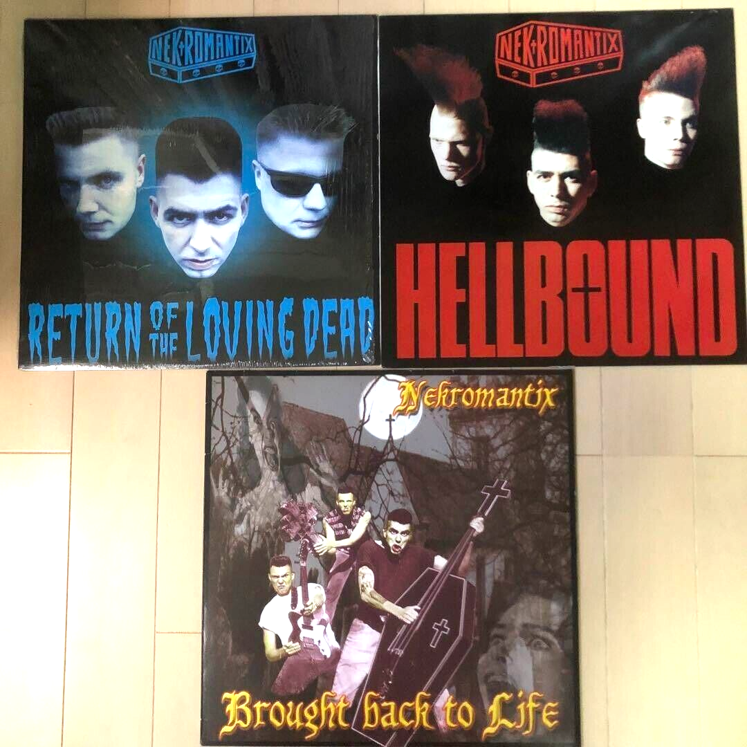 Nekromantix / 3LP set Hellbound, Brought Back To Life, Return Of The Loving Dead | eBay