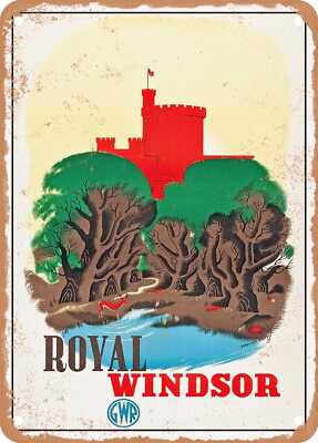 METAL SIGN - 1935 Royal Windsor GWR Vintage Ad | eBay