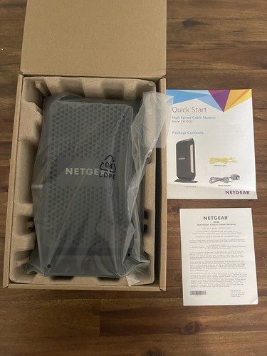 NETGEAR CM1000-100NAR DOCSIS 3.1 Cable Modem - Refurbished 606449138313 ...