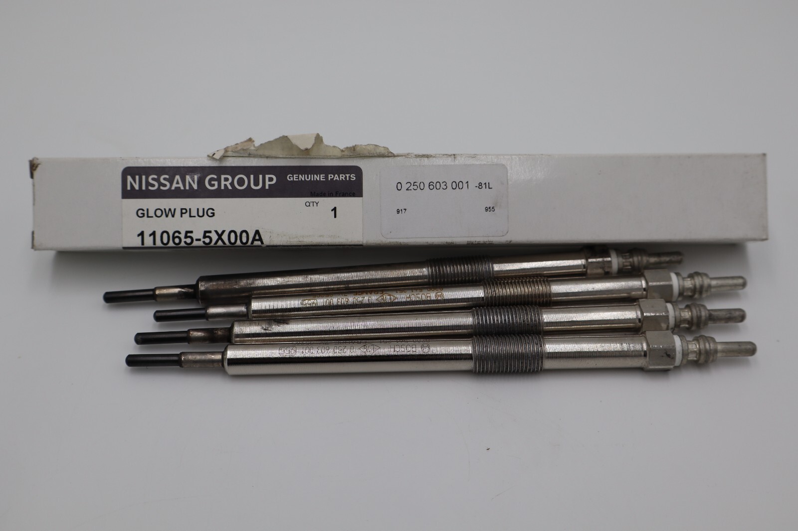 11065-5x00a Nissan Plug-glow 110655X00A Genuine OEM Part for sale ...