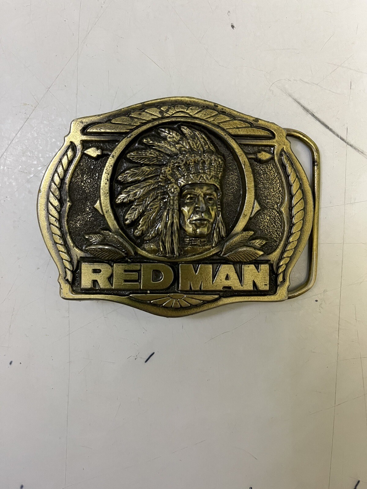 "1988 LIMITED EDITION REDMAN" RED MAN CHEWING TOBACCO… - Gem