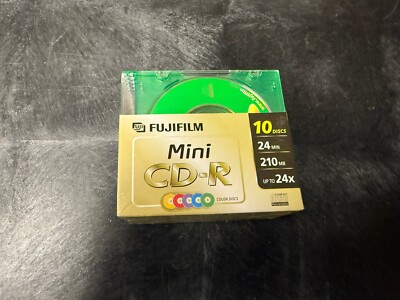 Fujifilm Mini CD-R Colored Discs - 10 Pack | eBay