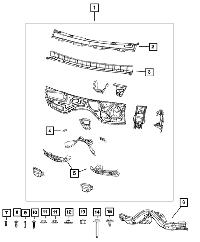 Genuine Mopar Weld Stud 6509150AA | eBay