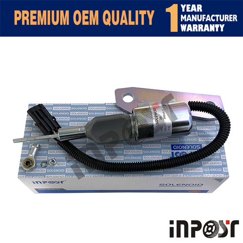 24V 3991625 Fuel shut off solenoid For Cummins 6BT 5.9L 5267132 SA-4959 ...