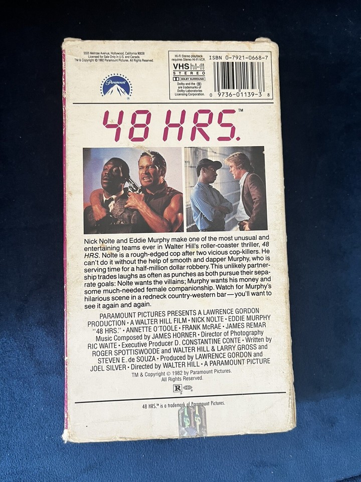 48 Hours, VHS | eBay