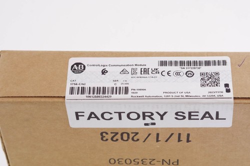 Allen Bradley 1756-CN2 / 1756CN2 Ser C ControlLogix Communication ...