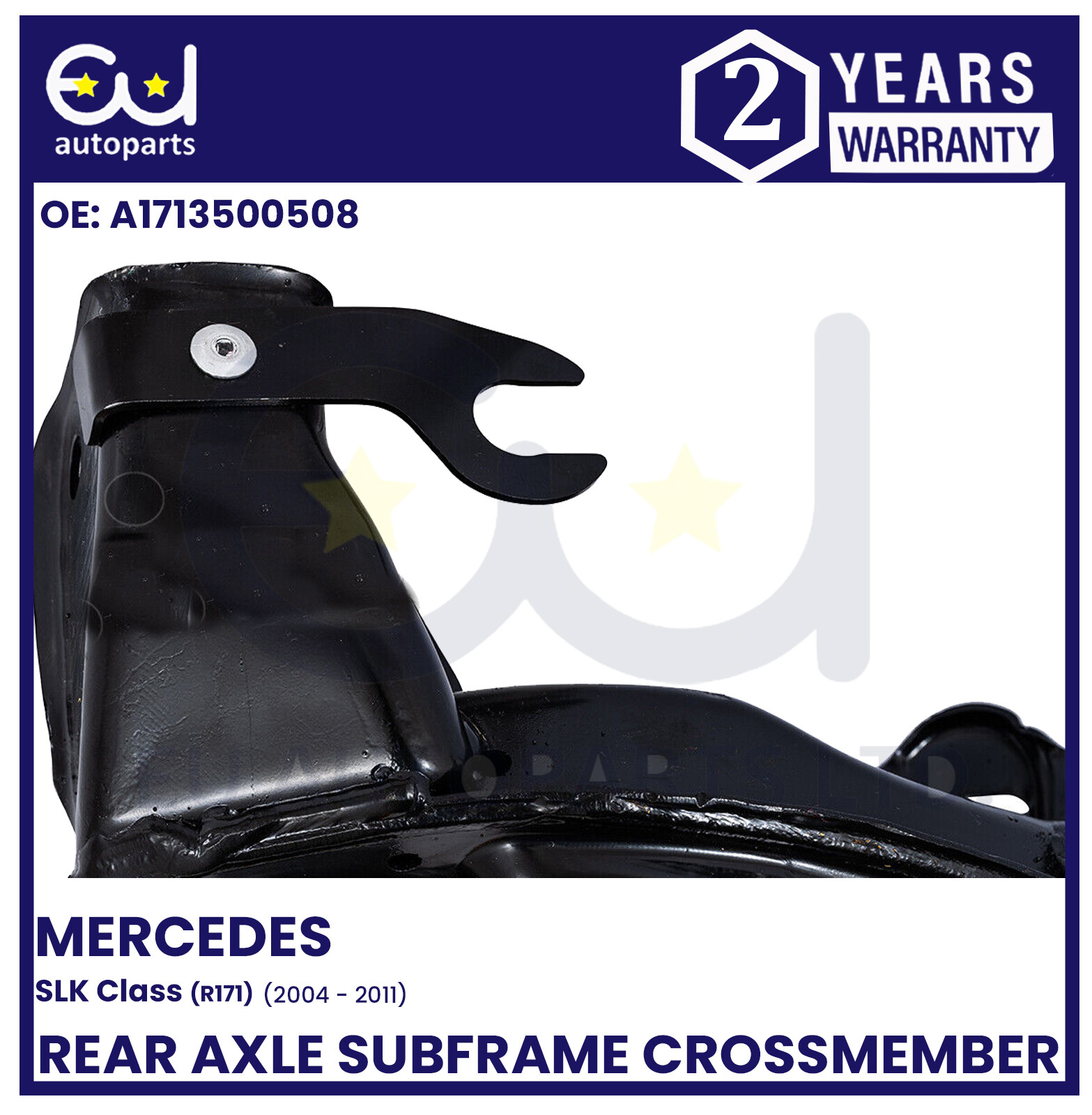 NEW REAR SUBFRAME CROSSMEMBER AXLE FOR MERCEDES SLK R171 2004-2011 ...