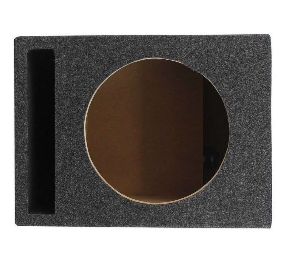 10 Inch Ported Subwoofer Box Heavy Duty 3/4” MDF | 10” Vented Sub ...