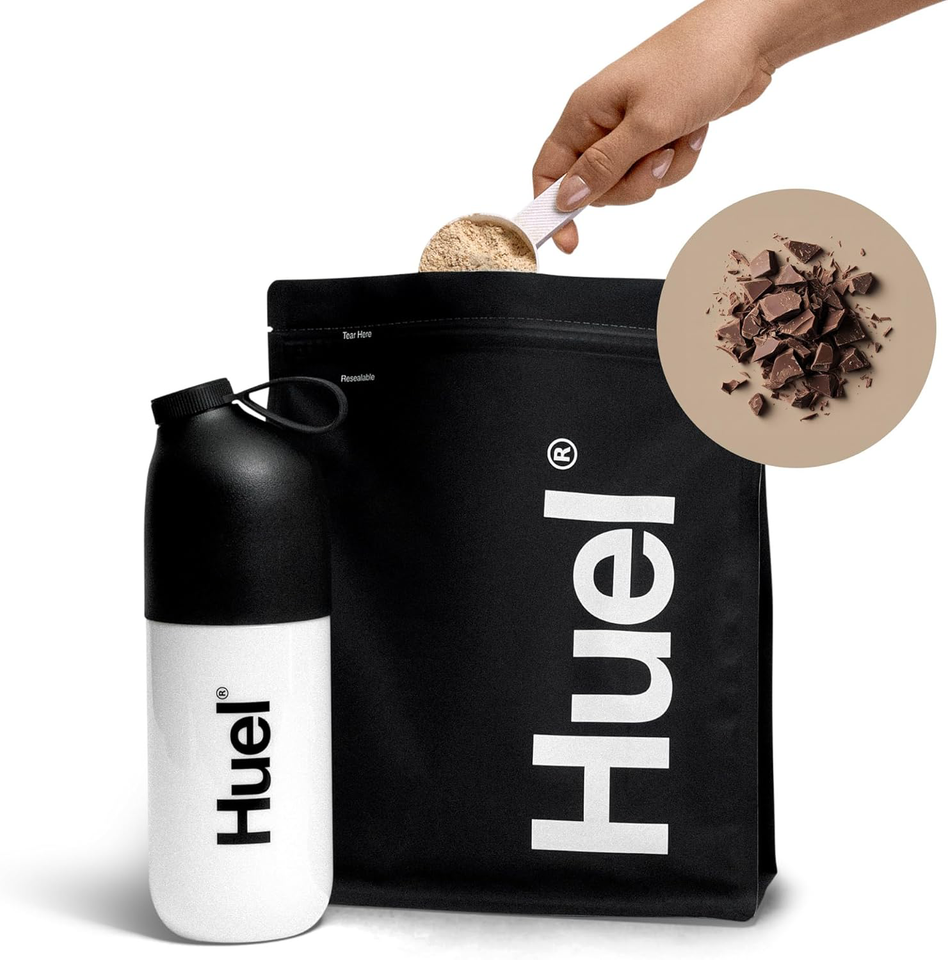 Huel Black Edition Protein 40g –Chocolate– Vegan, Less Carbs More Protein – USA | eBay