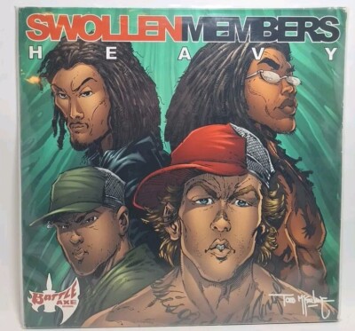 Swollen Members Heavy [LP] Vinyl Nov 2003 Battle Axe Records USA RARE ...