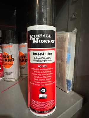 Kimball Midwest penetrating oil/grease lubricant spray can | eBay