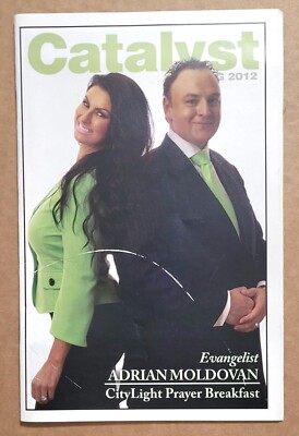 CATALYST EVANGELIST ADRIAN MOLDOVAN AUGUST 2012 CITYLIGHT 38 PAGES | eBay